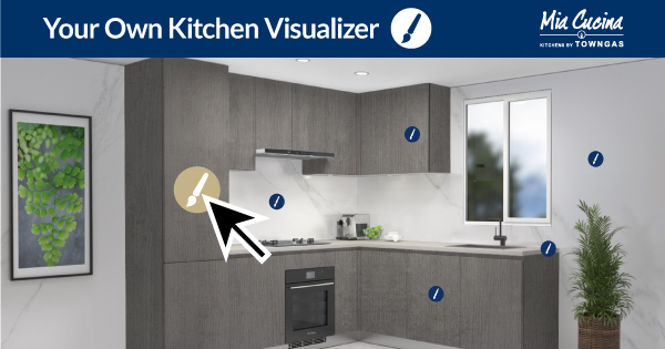 DIY Home Kitchens using Mia Cucina Kitchen Visualizer online - Mia Cucina