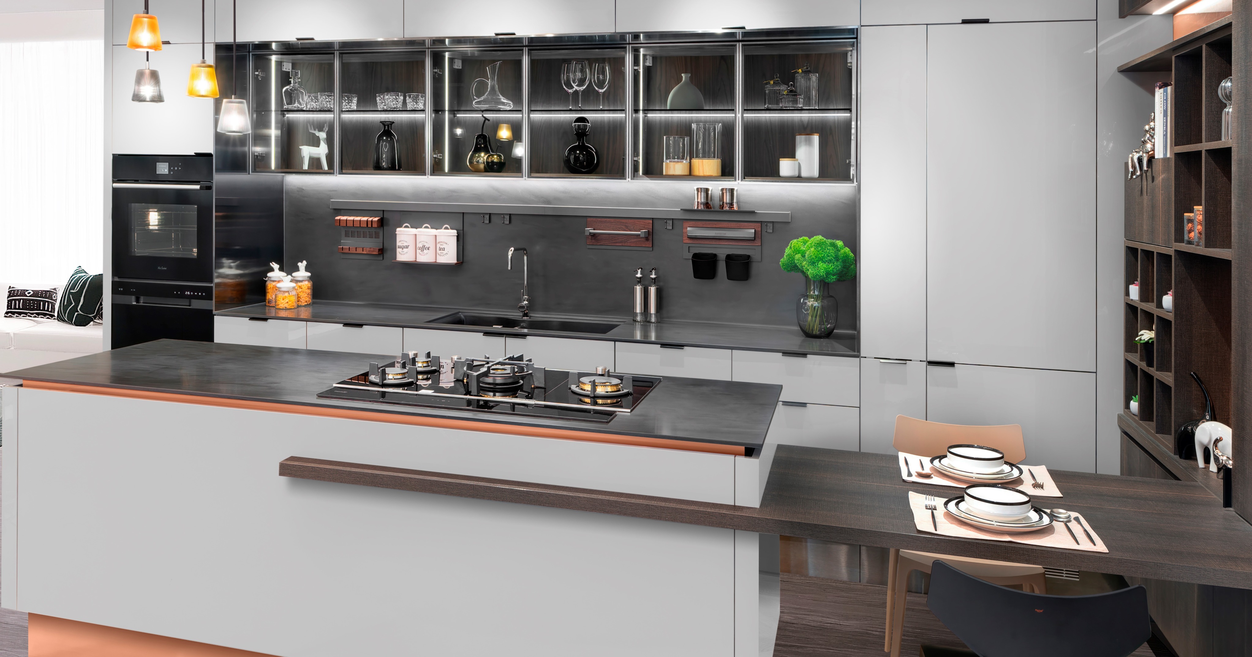 全新光亮廚櫃隆重登場 - Mia Cucina